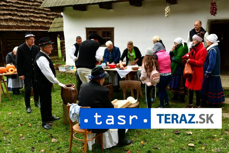 Múzeum slovenskej dediny priblížilo zber úrody a prípravy na zimu