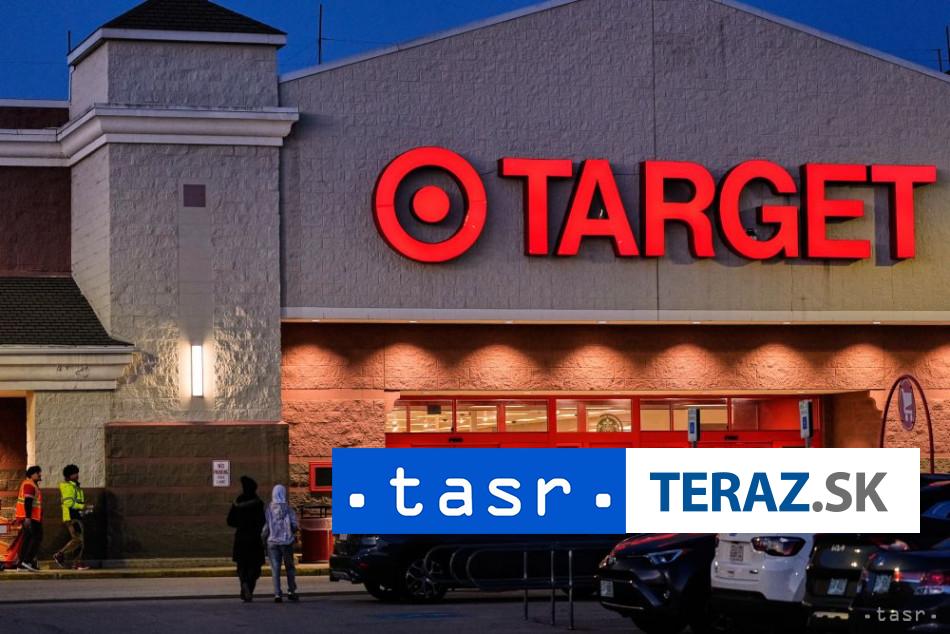 Americký diskontný reťazec Target zaznamenal pokles tržieb aj zisku
