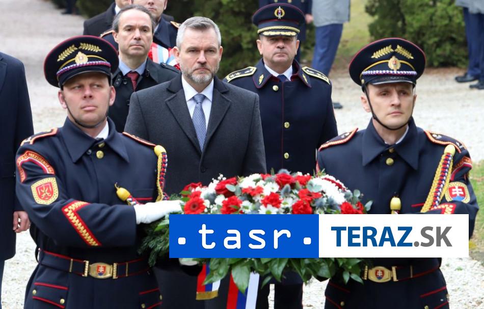 P. Pellegrini absolvoval vo Zvolene aj pietny akt kladenia vencov