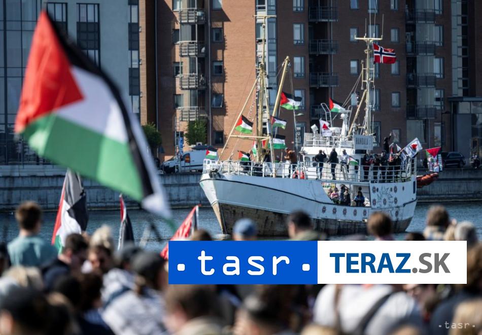 Izrael dopravil loď s propalestínskymi aktivistami do prístavu Ašdod