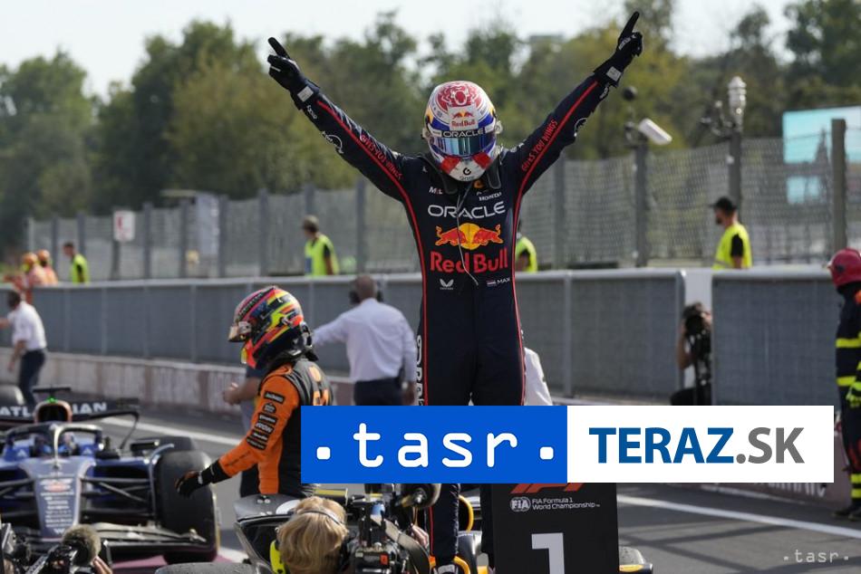 Verstappen zvíťazil na VC Talianska pred McLarenmi Norrisa a Piastriho