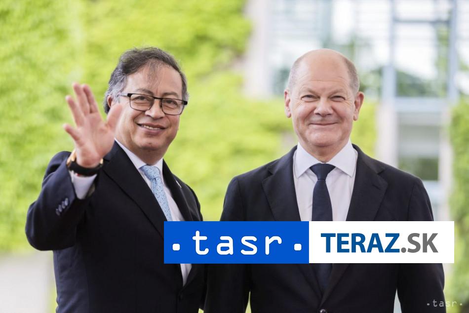 Scholz a Petro rokovali o spolupráci v oblasti energií a vodíka