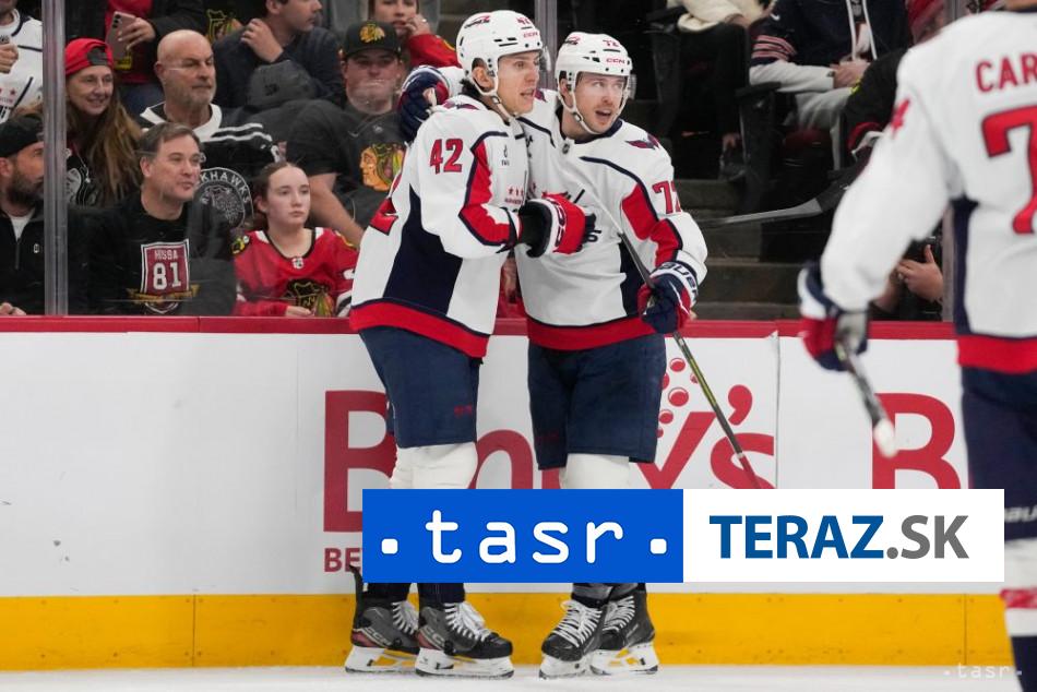 Fehérváry je druhou hviezdou zápasu pri výhre Washingtonu v Chicagu