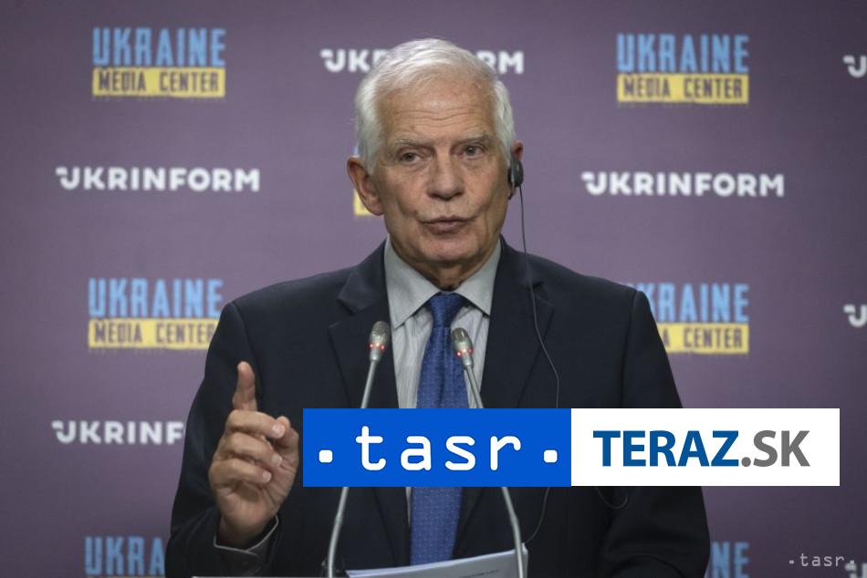 Borrell v Kyjeve prisľúbil, že EÚ zvýši vojenskú pomoc pre Ukrajinu