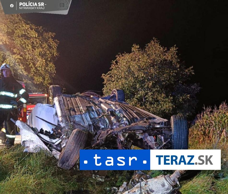 PRIŠIEL O ŽIVOT: Obeťou dopravnej nehody sa stal len 25-ročný muž