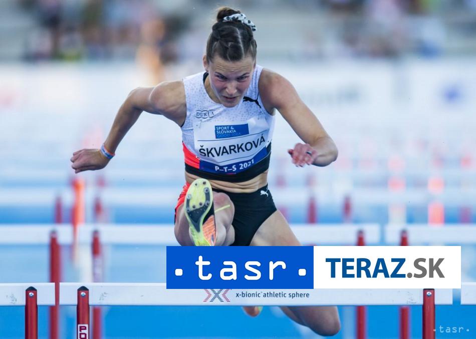 Škvarková na 100 m prek. vypadla v rozbehu
