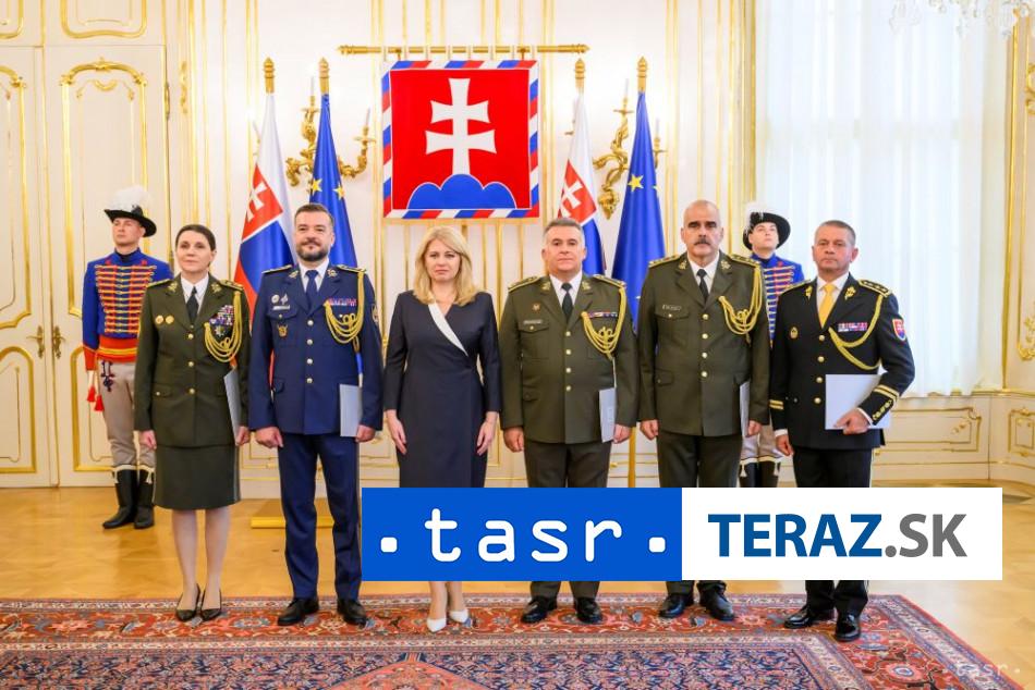 Rezort obrany: Ozbrojené sily majú prvú ženu v generálskej hodnosti