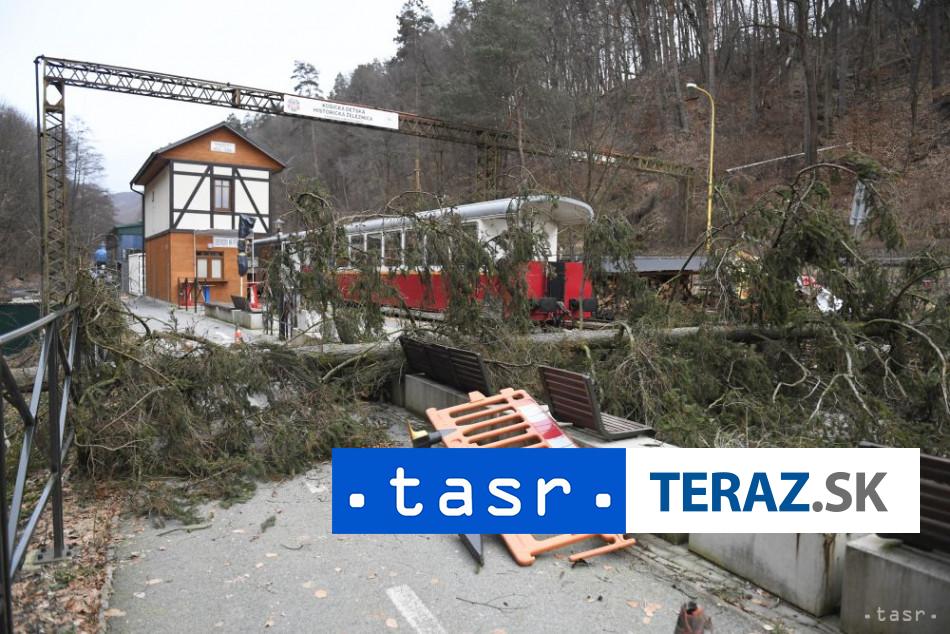 Silný vietor: SHMÚ vydal výstrahy, v Košickom kraji láme stromy