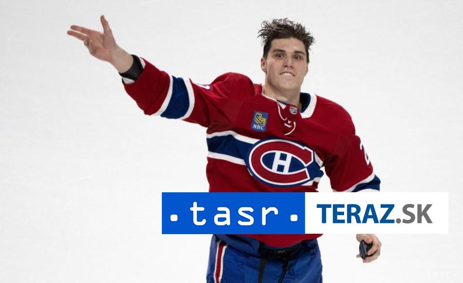 NHL: Slafkovský dostal trest na dva zápasy