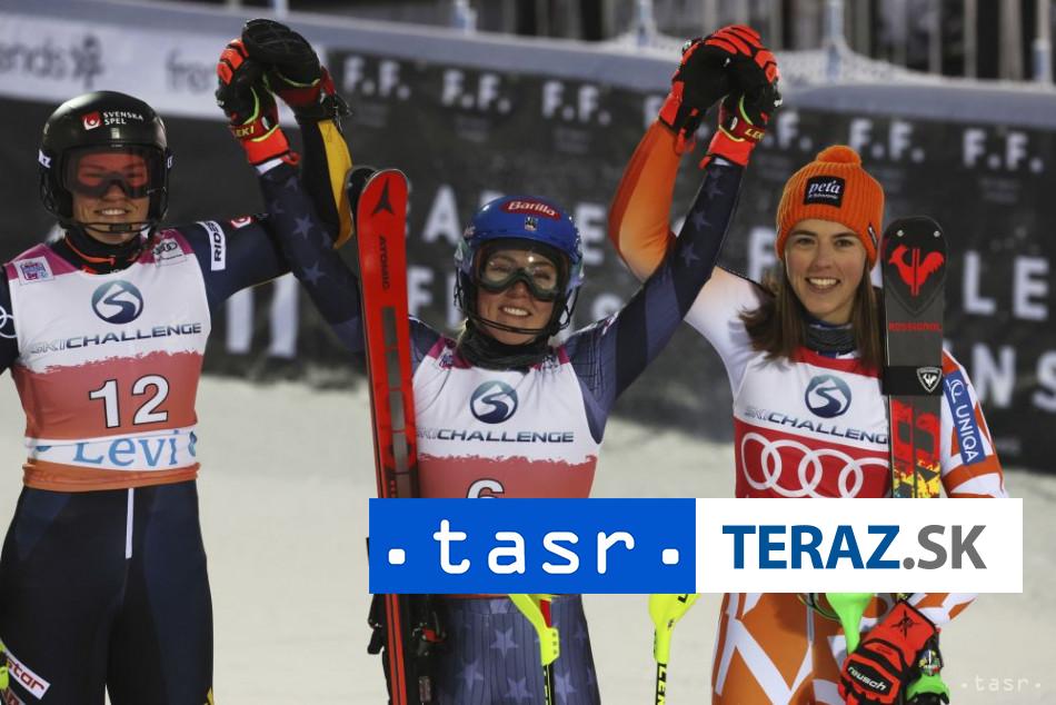 Vlhová v prvom slalome sezóny tretia, triumfovala Shiffrinová