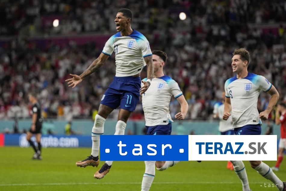 Anglicko zdolalo Wales 3:0 a v osemfinále ho čaká Senegal