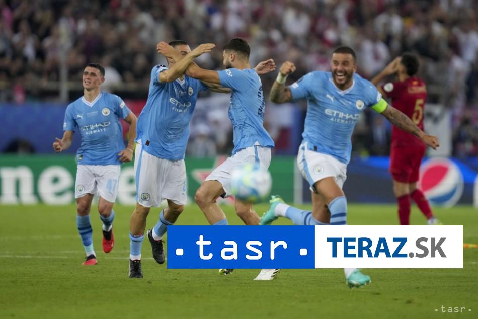 Manchester City získla prvý Superpohár, Guardiola: Chýba už len jeden