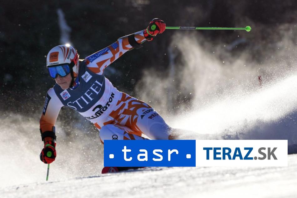 Vlhová skončila v obrovskom slalome na štvrtom mieste
