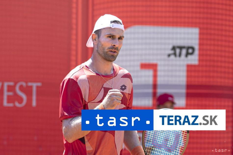 Gombos aj Molčan postúpili do 2. kola challengeru Bratislava Open