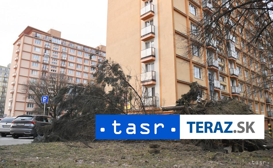 Na západnom Slovensku sa v pondelok očakáva silný vietor