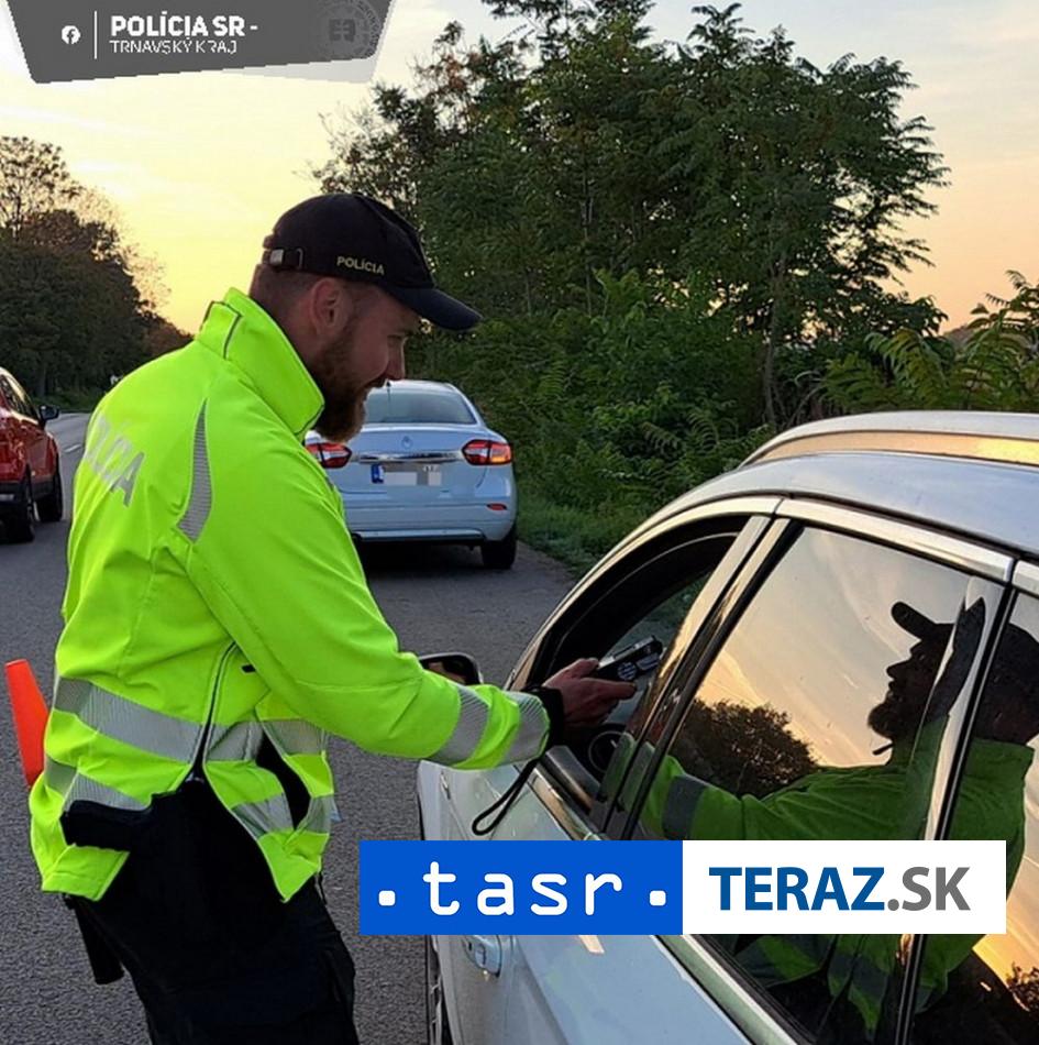 Policajti zistili priestupky počas dopravnej akcie v Trnavskom kraji