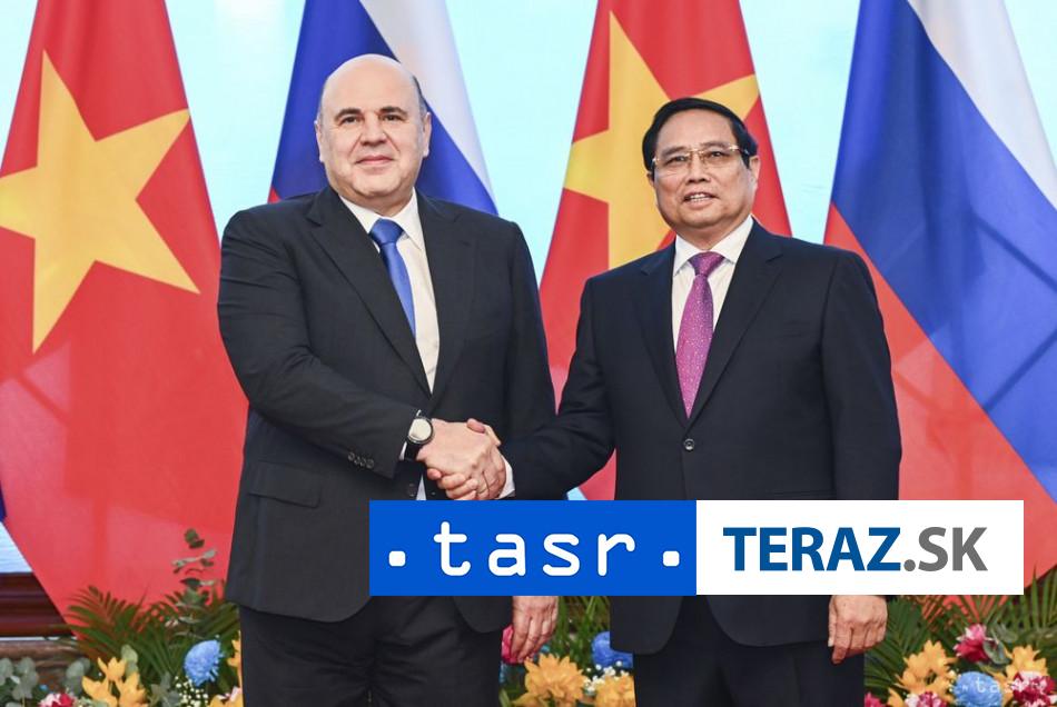 Ruský premiér pricestoval do Hanoja, aby prehĺbil vzťahy